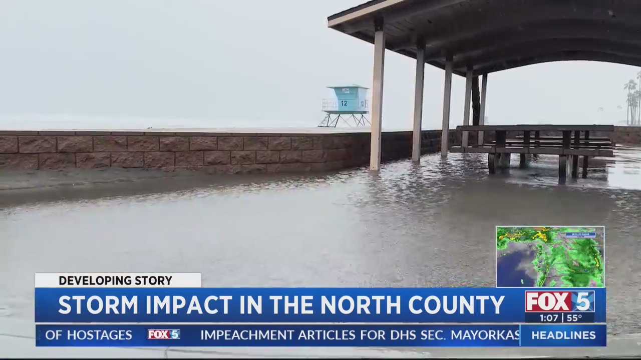 Watch: Storm Impact In North County – FOX 5 San Diego & KUSI News