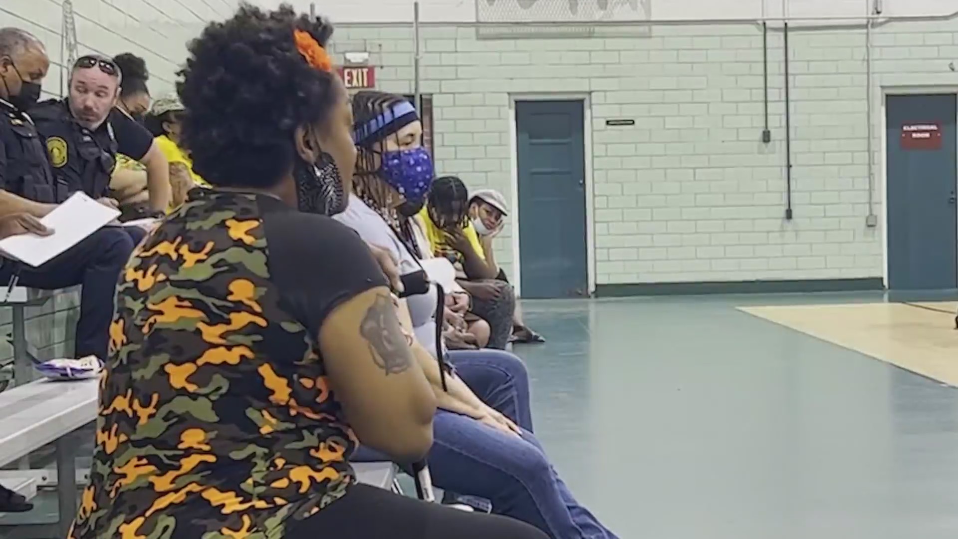 Young Terrace holds community meeting to improve neighborhood safety ...