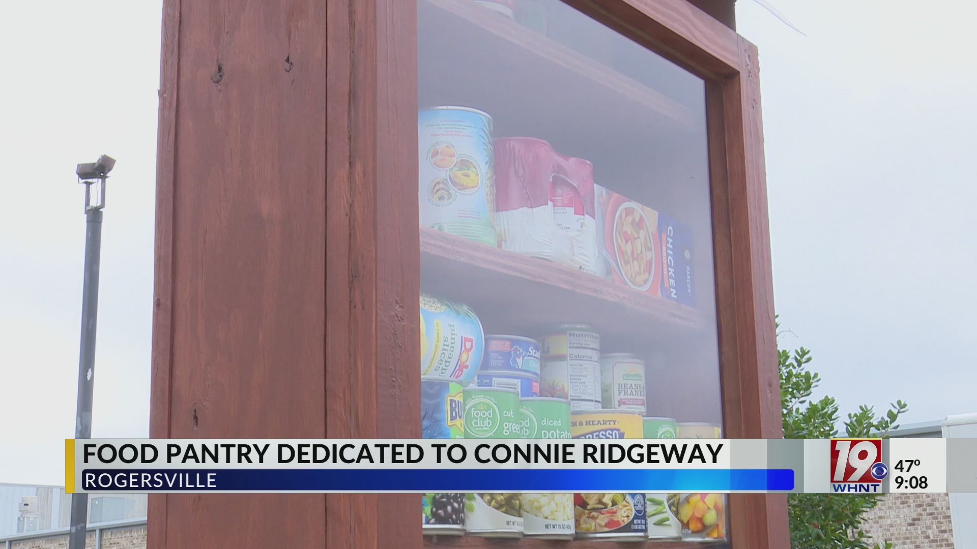Food Pantry Dedicated to Connie Ridgeway – WHNT.com