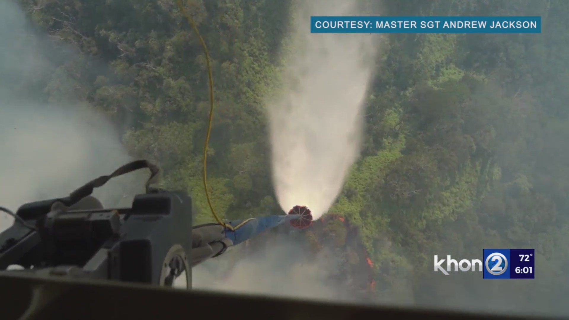 1,300 acres of land involved in Mililani fire, Red Flag Warning issued ...