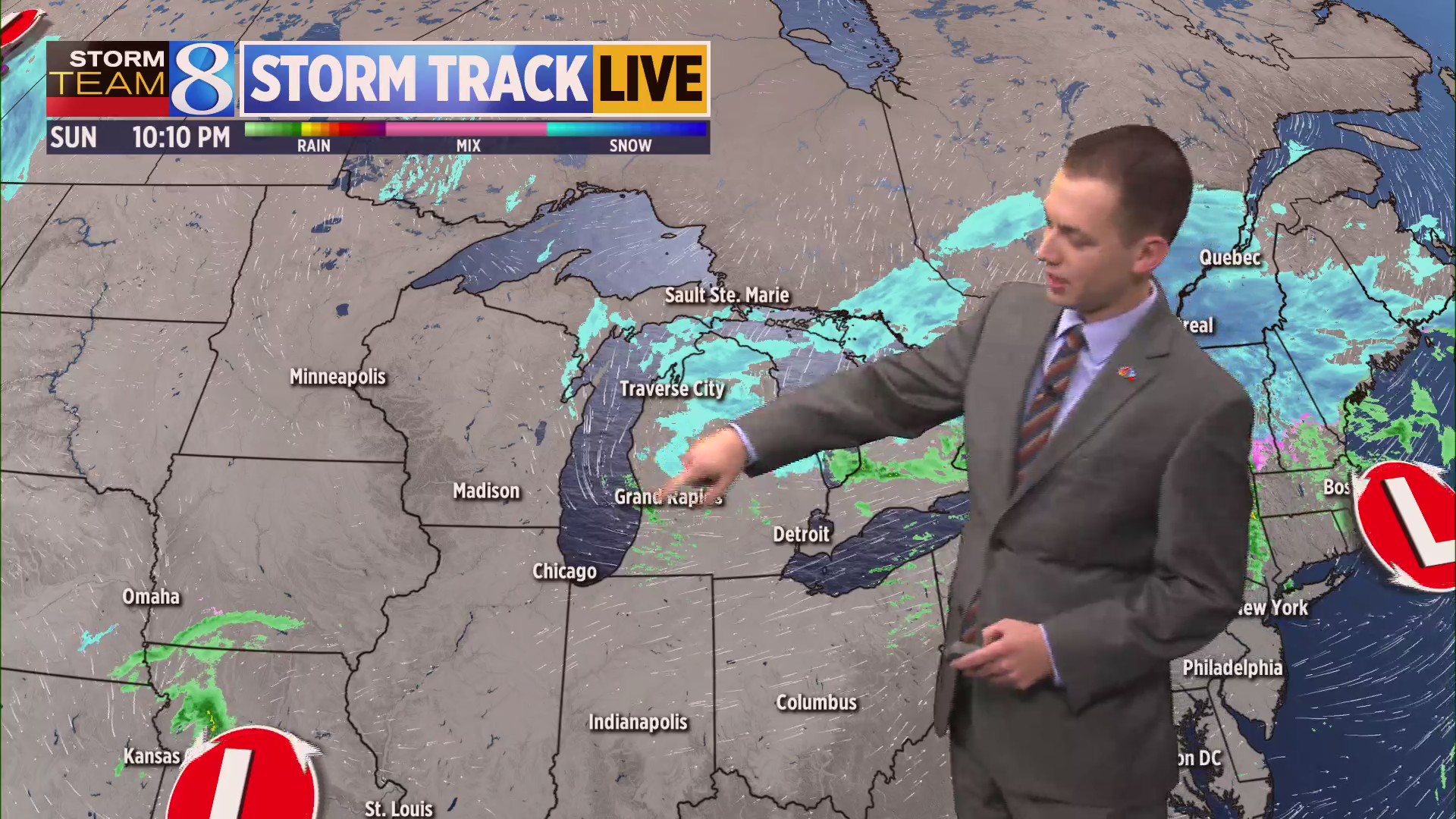 Storm Team 8 forecast, 11 p.m., 120323 – WOODTV.com