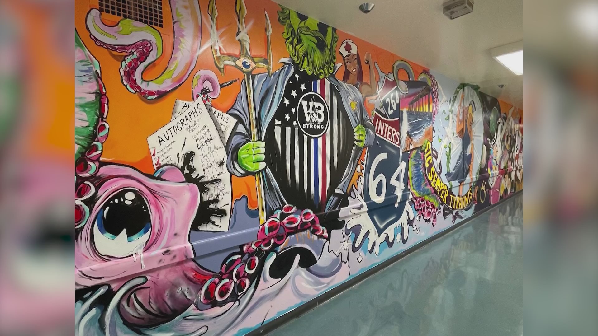 Another mural completed by inmates in Virginia Beach – WAVY.com