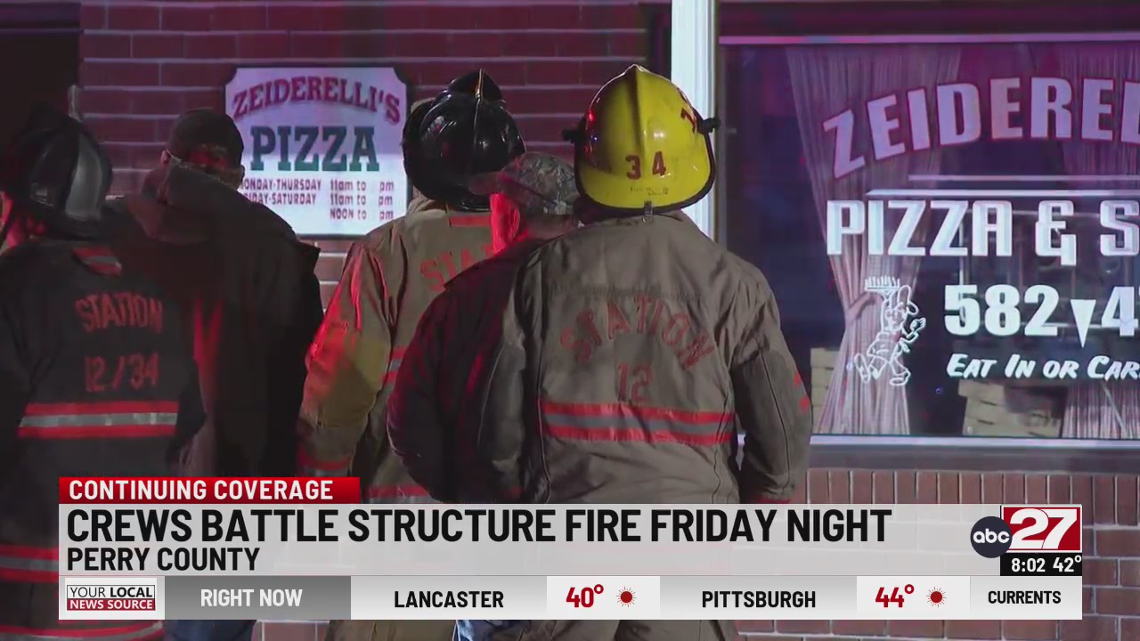 Perry County pizzeria damaged by fire – ABC27