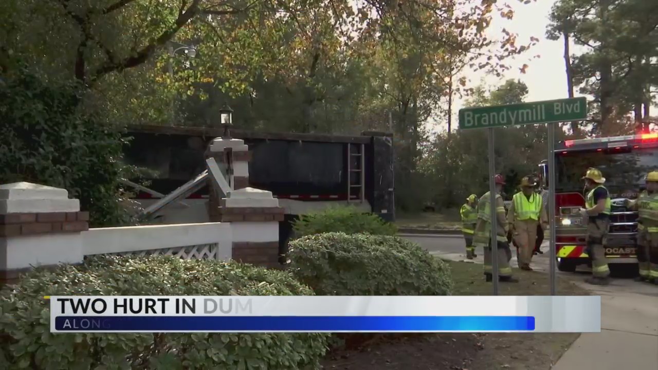 2 hurt in dump truck crash along Socastee Boulevard, Horry County Fire ...