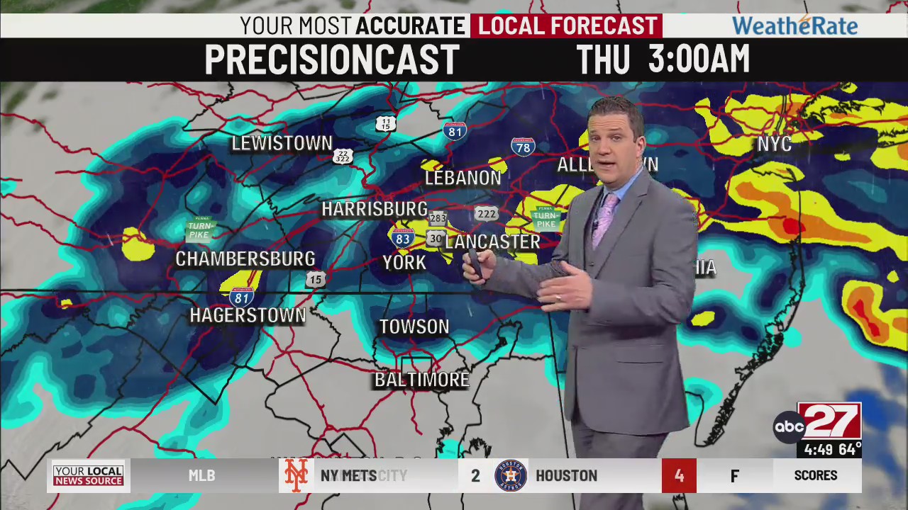 Brett’s Wednesday Morning Forecast – PAhomepage.com