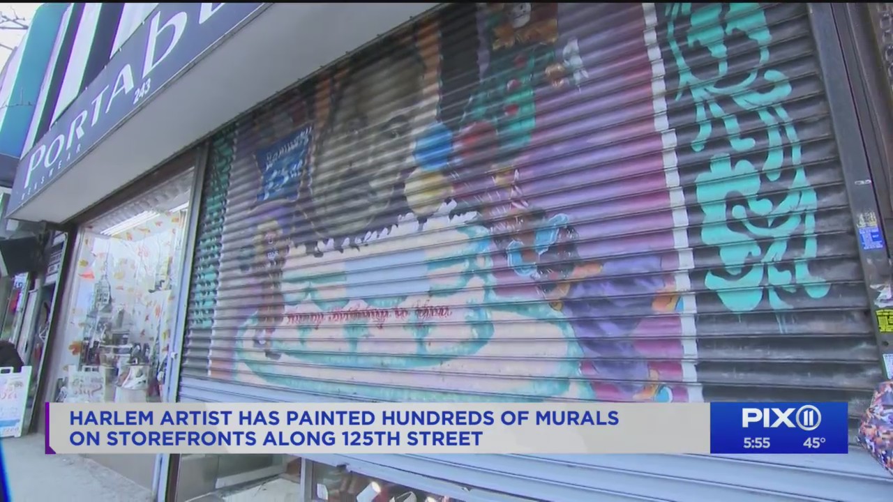 Harlem’s ‘Franco the Great’ paints hundreds of murals – PIX11
