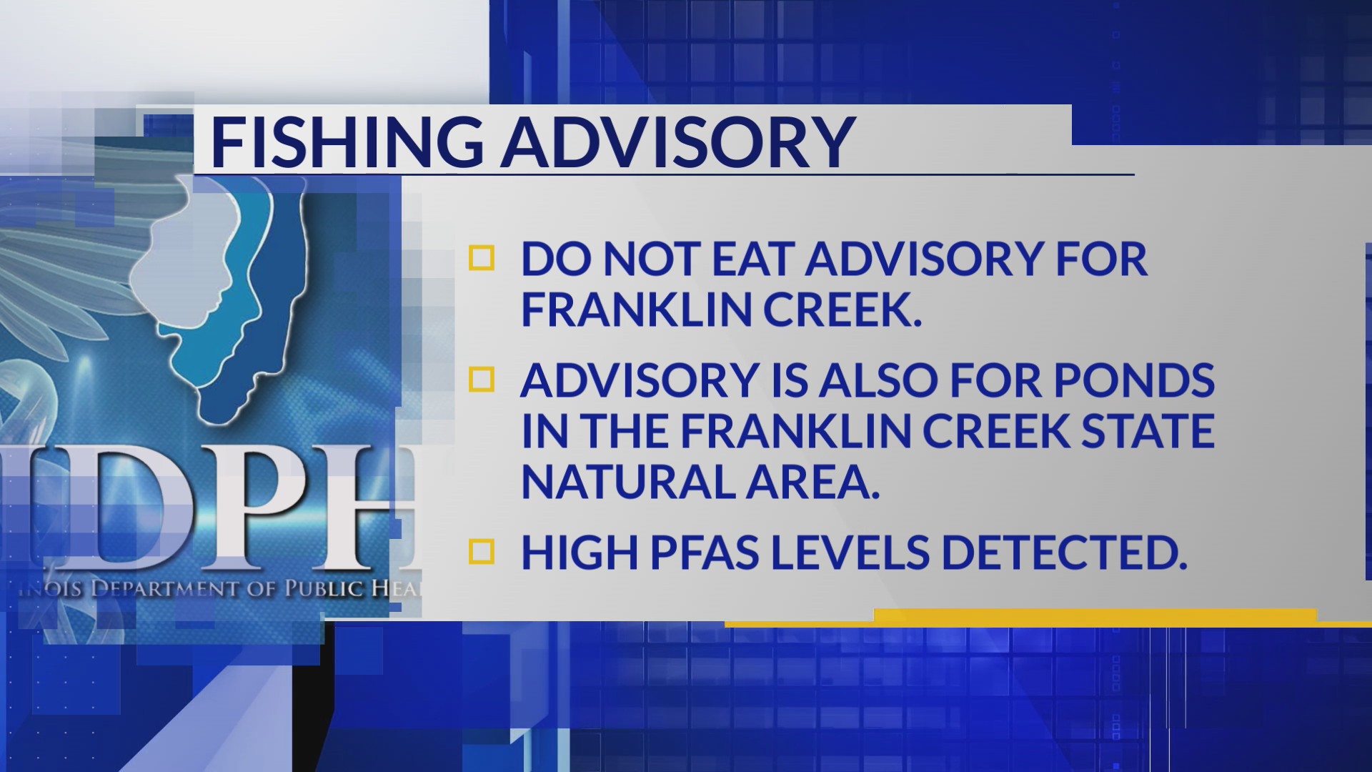 ‘Do not eat’ the fish caught in this Illinois waterway, IDPH warns ...