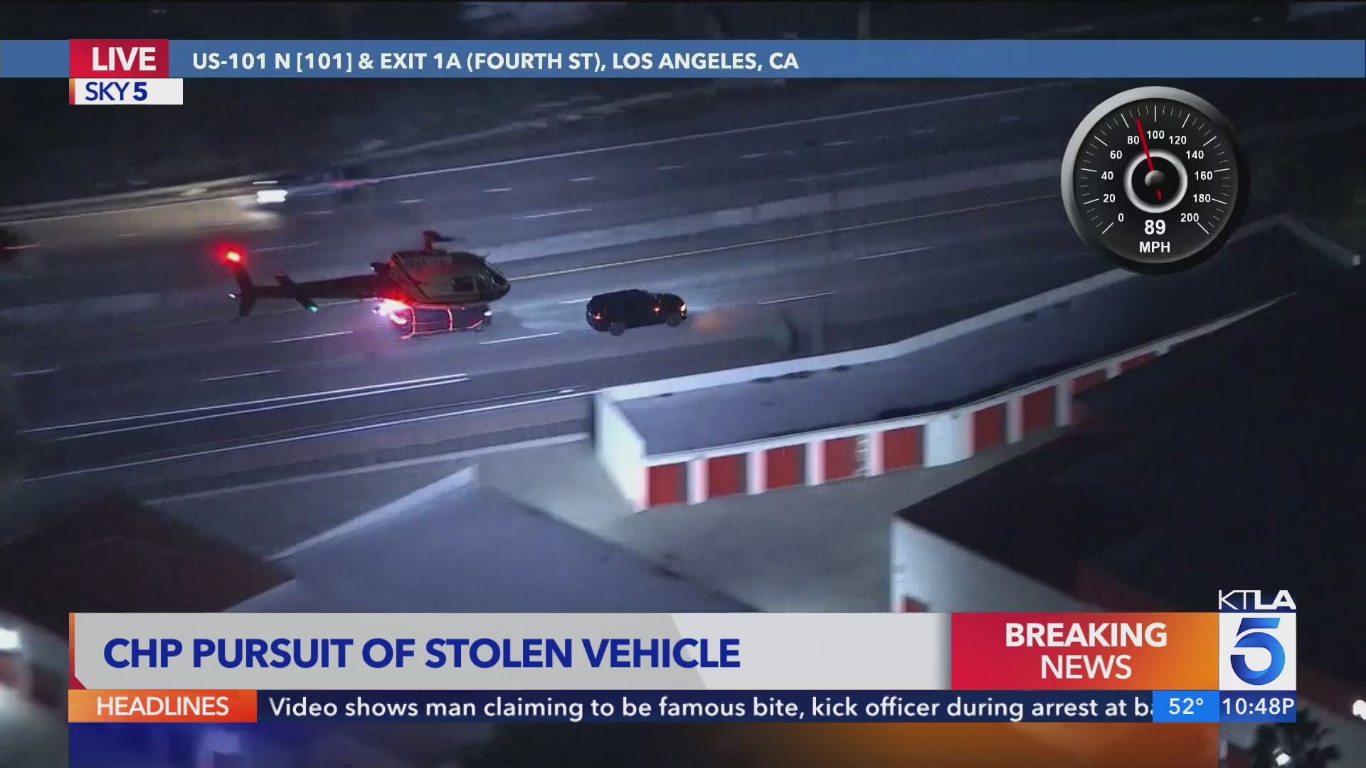 CHP pursues stolen vehicle in L.A. County – KTLA
