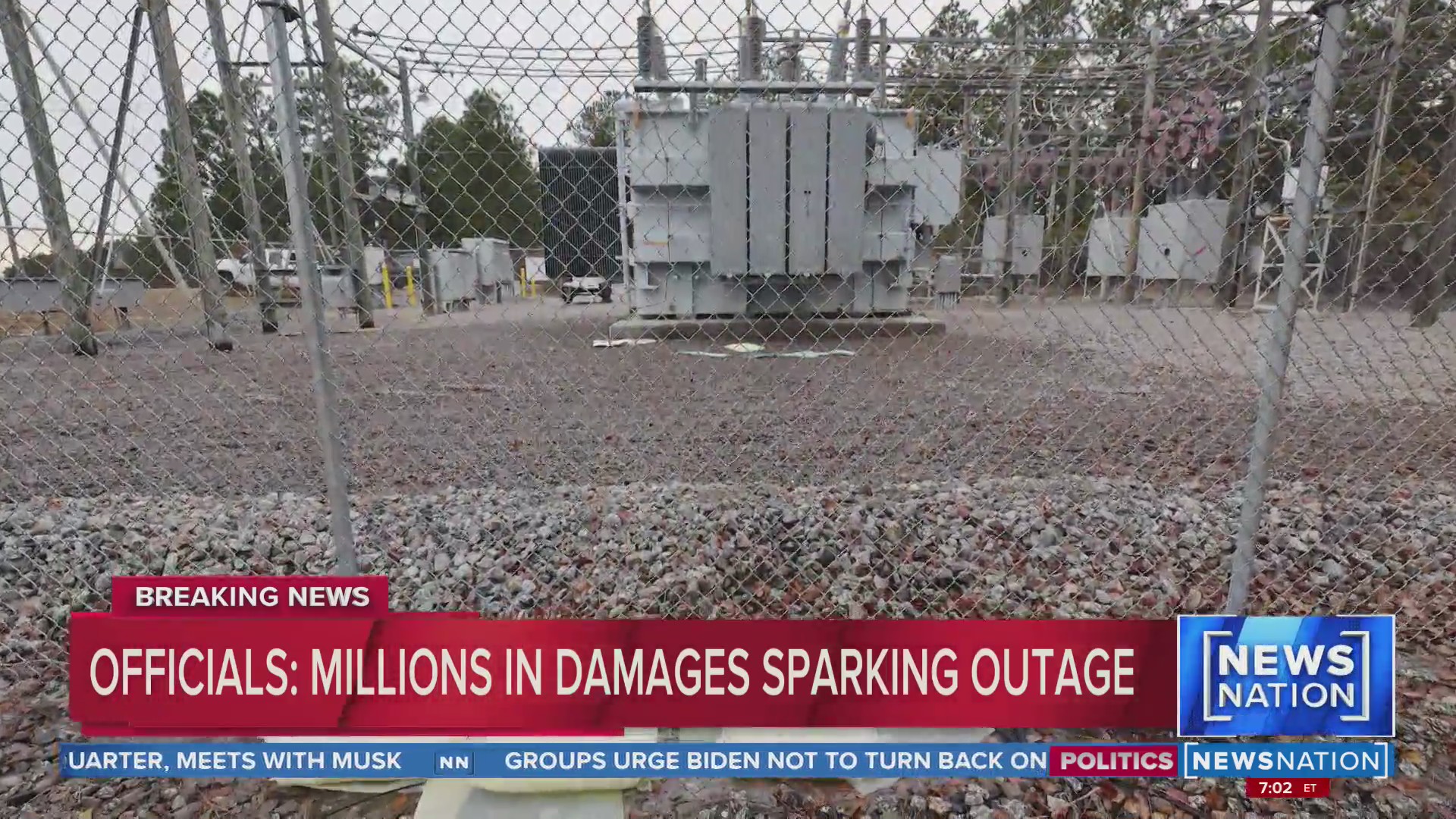 Massive power outage following damaged NC substation | NewsNation Prime ...