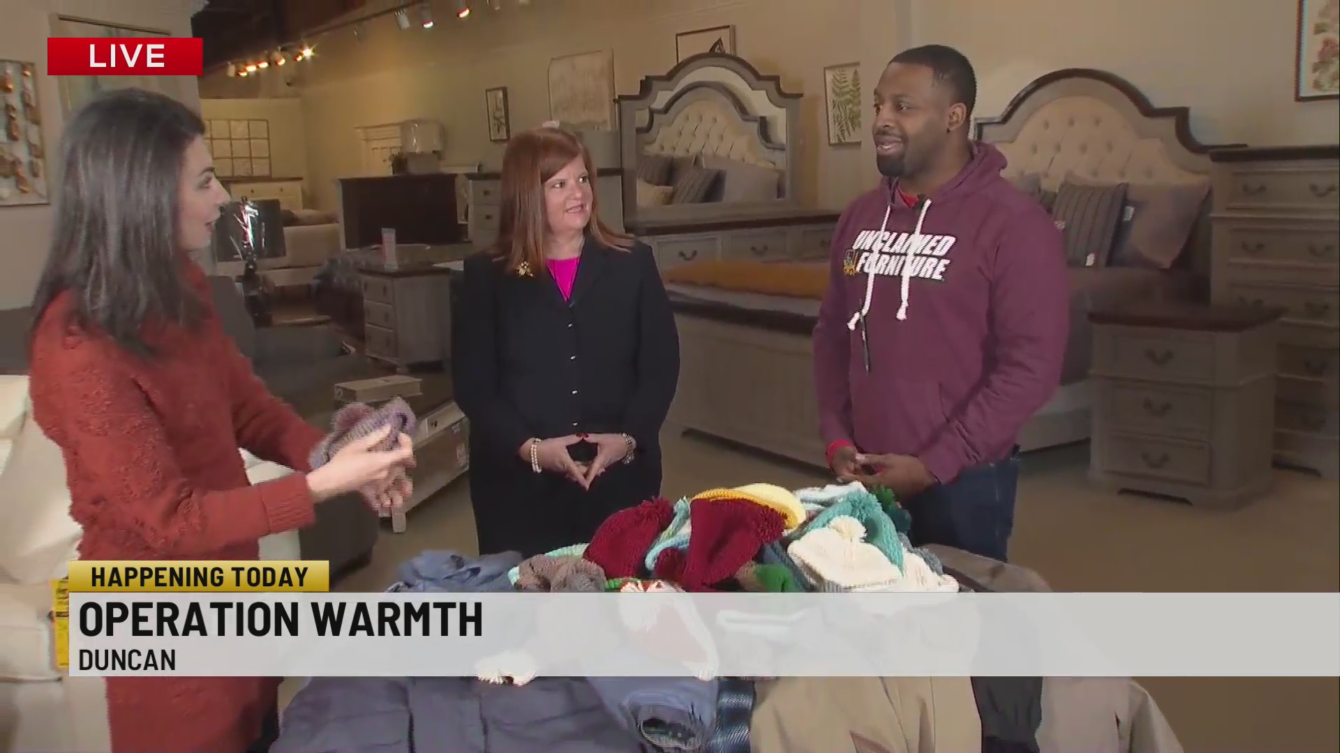 Caring for the Carolinas Operation Warmth 2023 collecting donations for ...