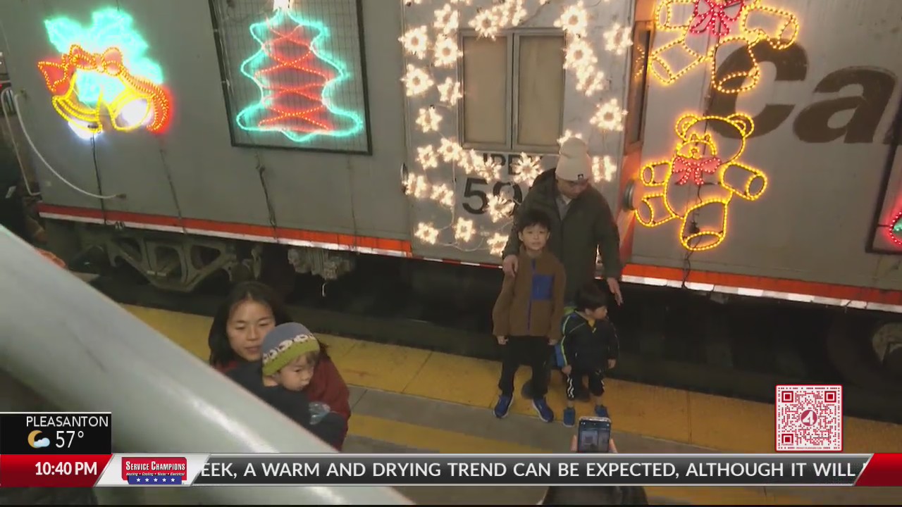 ‘All Aboard!’: Caltrain hosts annual Holiday Train event – KRON4