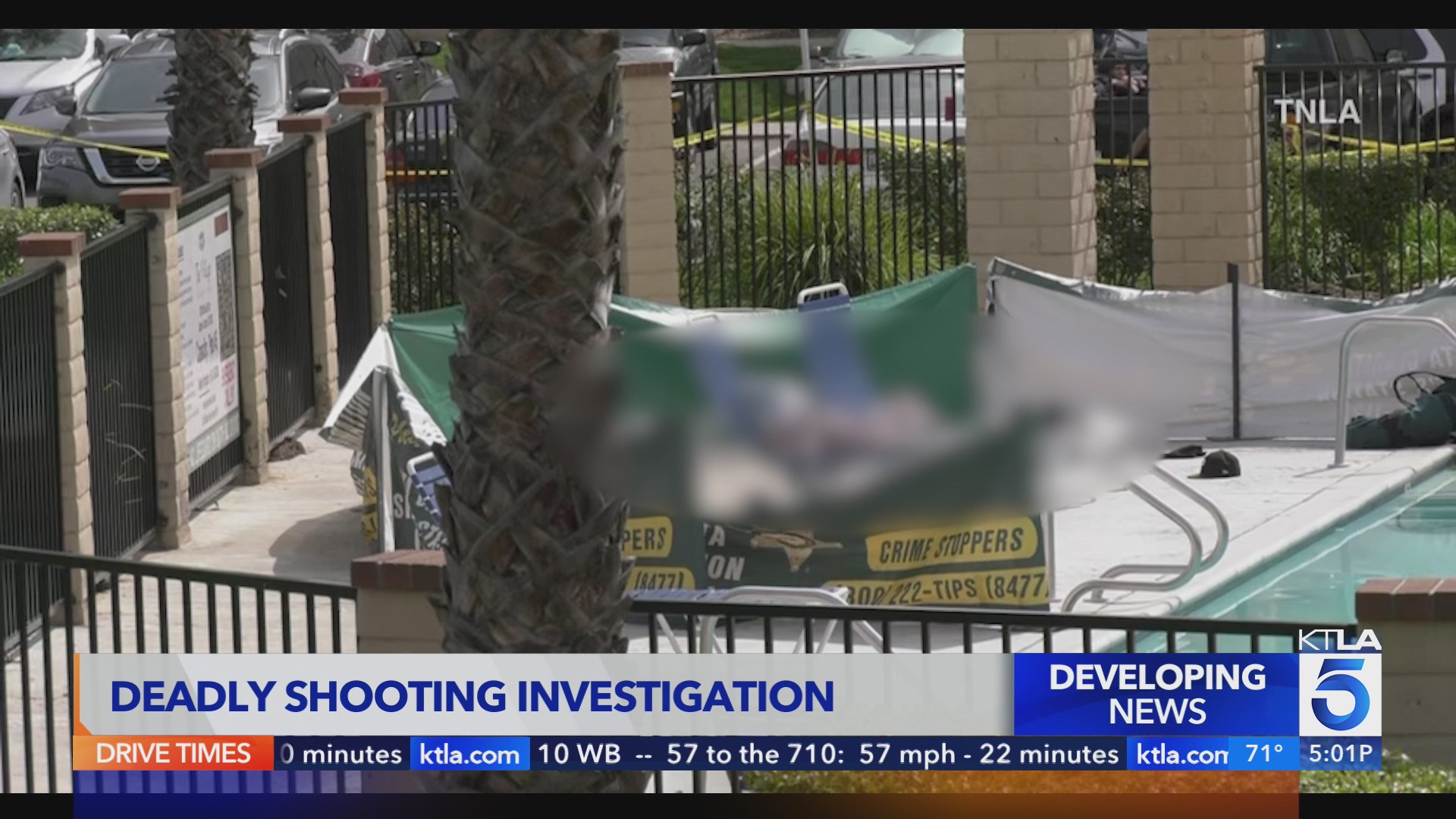 Two killed in Newhall apartment complex shooting – KTLA
