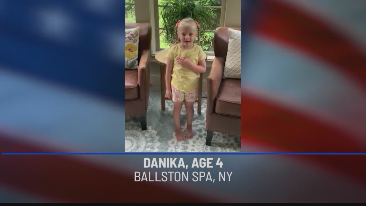 Danika gives us our daily Pledge of Allegiance! – NEWS10 ABC