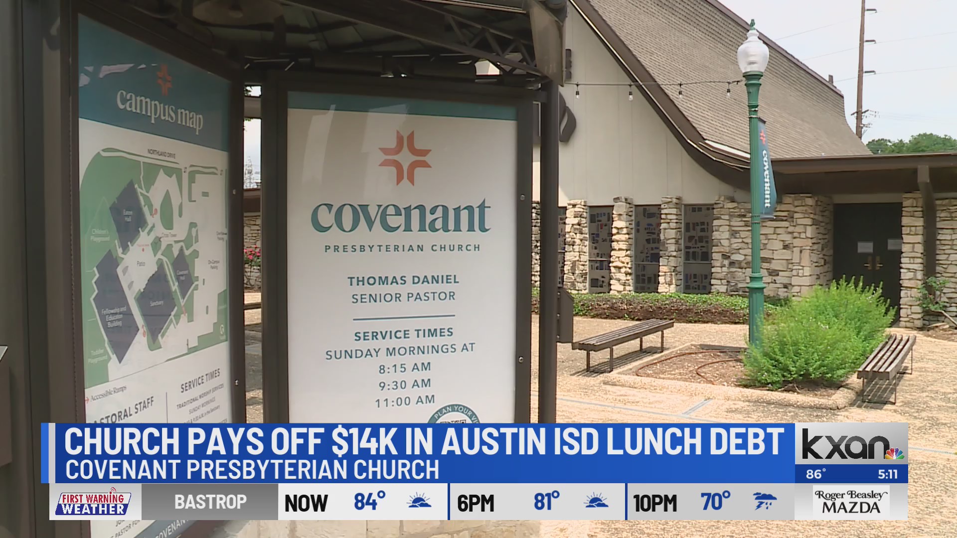 Austin church donating $24K to pay AISD students’ school lunch debt ...