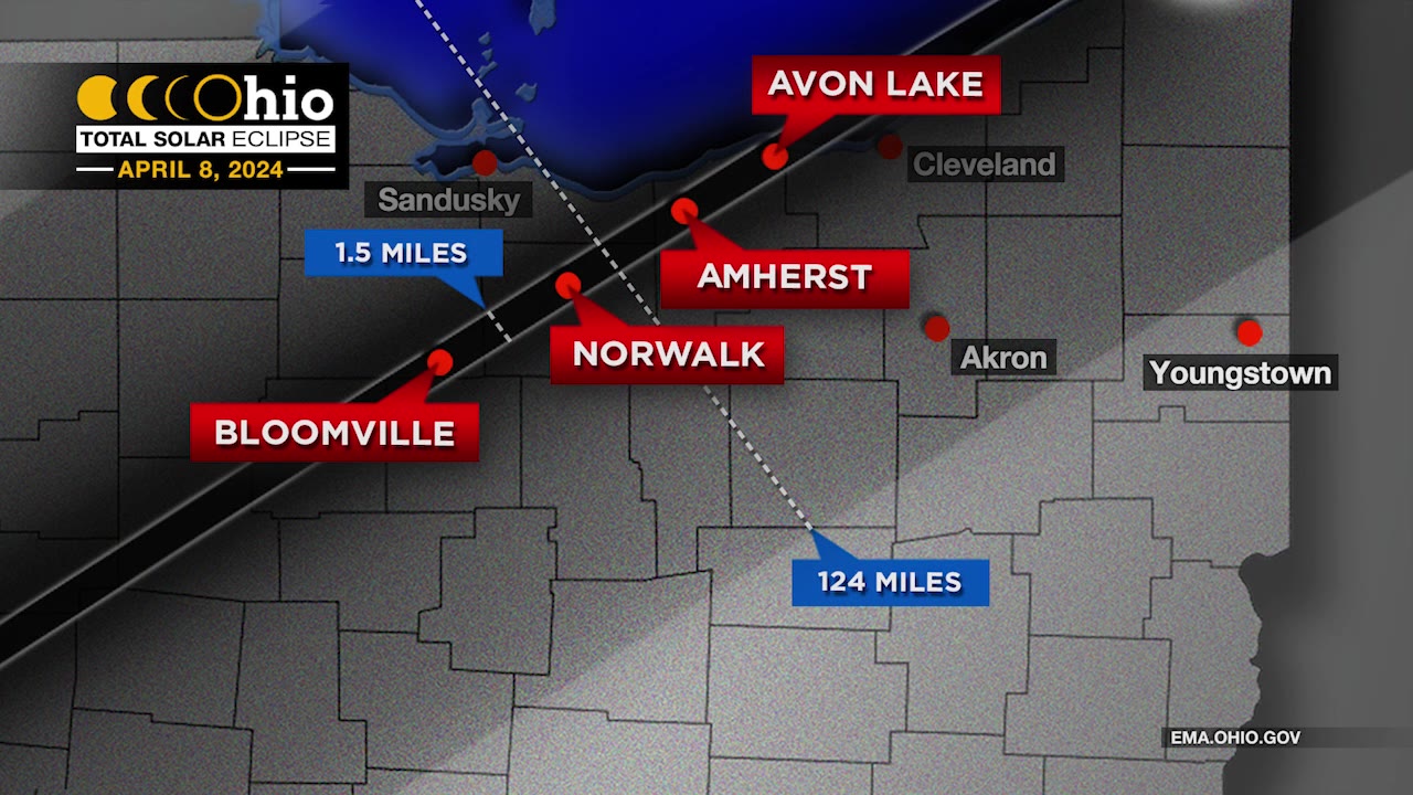 Start the countdown: Cleveland to have one of the biggest eclipse ...