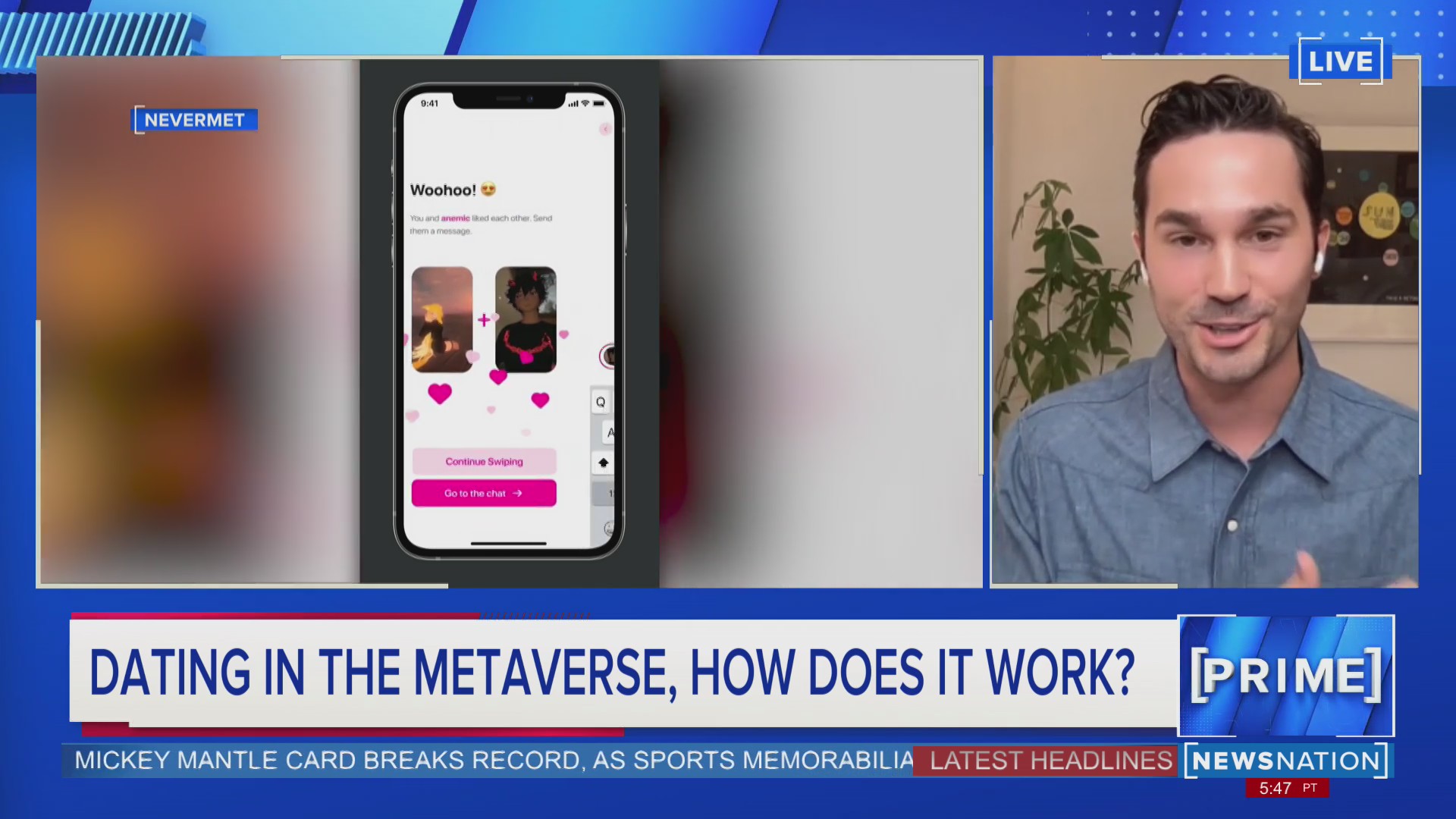 Is virtual reality the future of dating? | NewsNation Prime – NewsNation