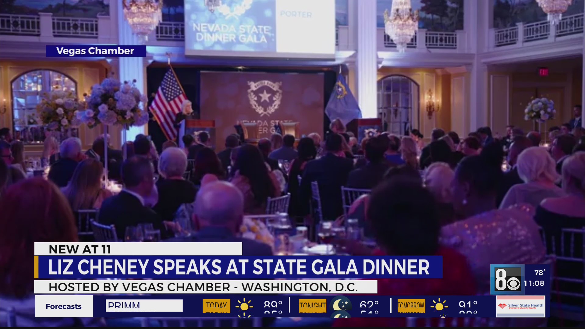 Liz Cheney speaks at state gala dinner – KLAS