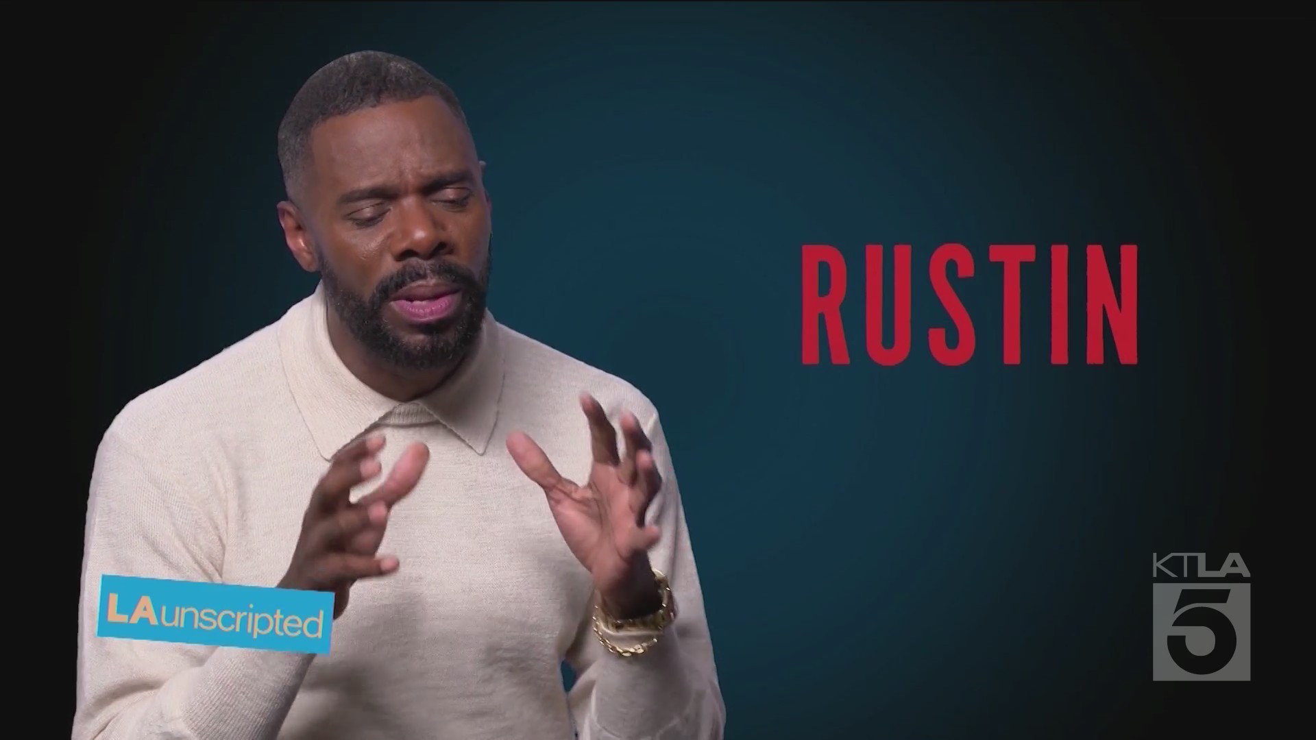 RUSTIN PREMIERE W/ OBAMA – KTLA