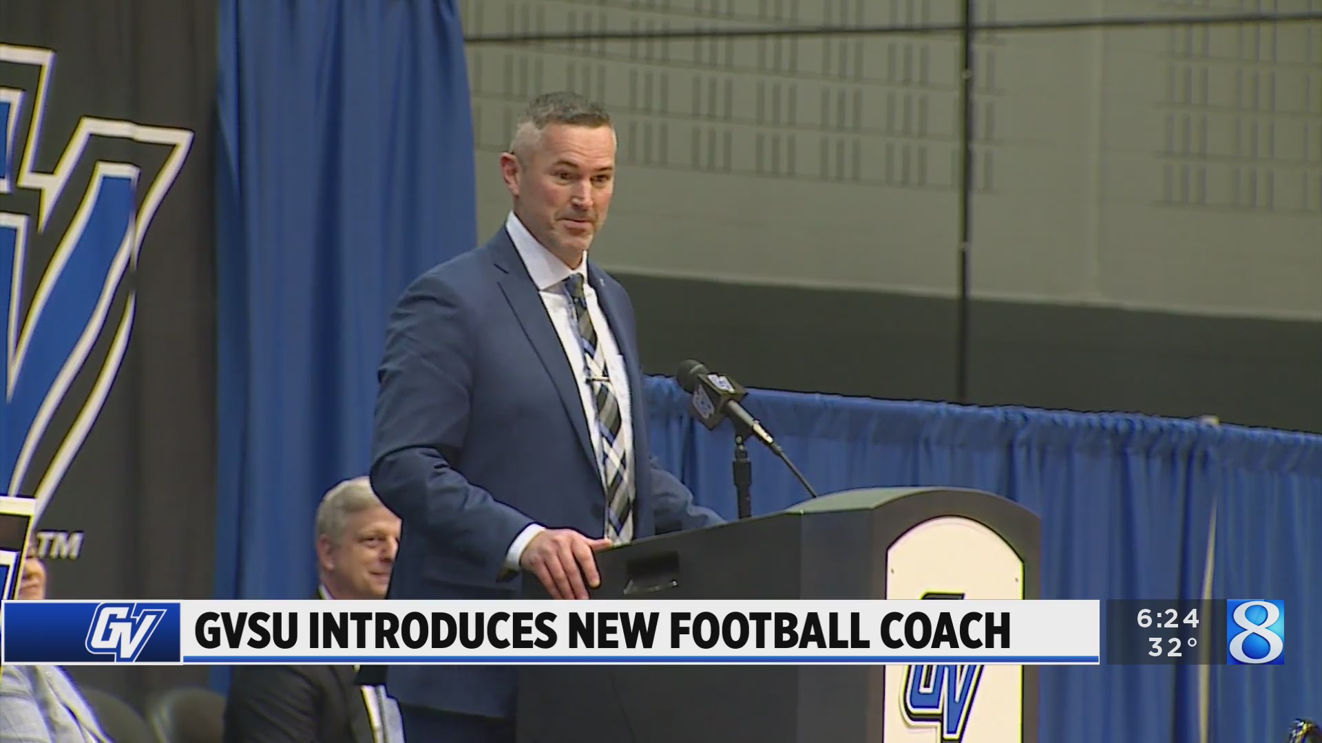 GVSU introduces new football coach – WOODTV.com