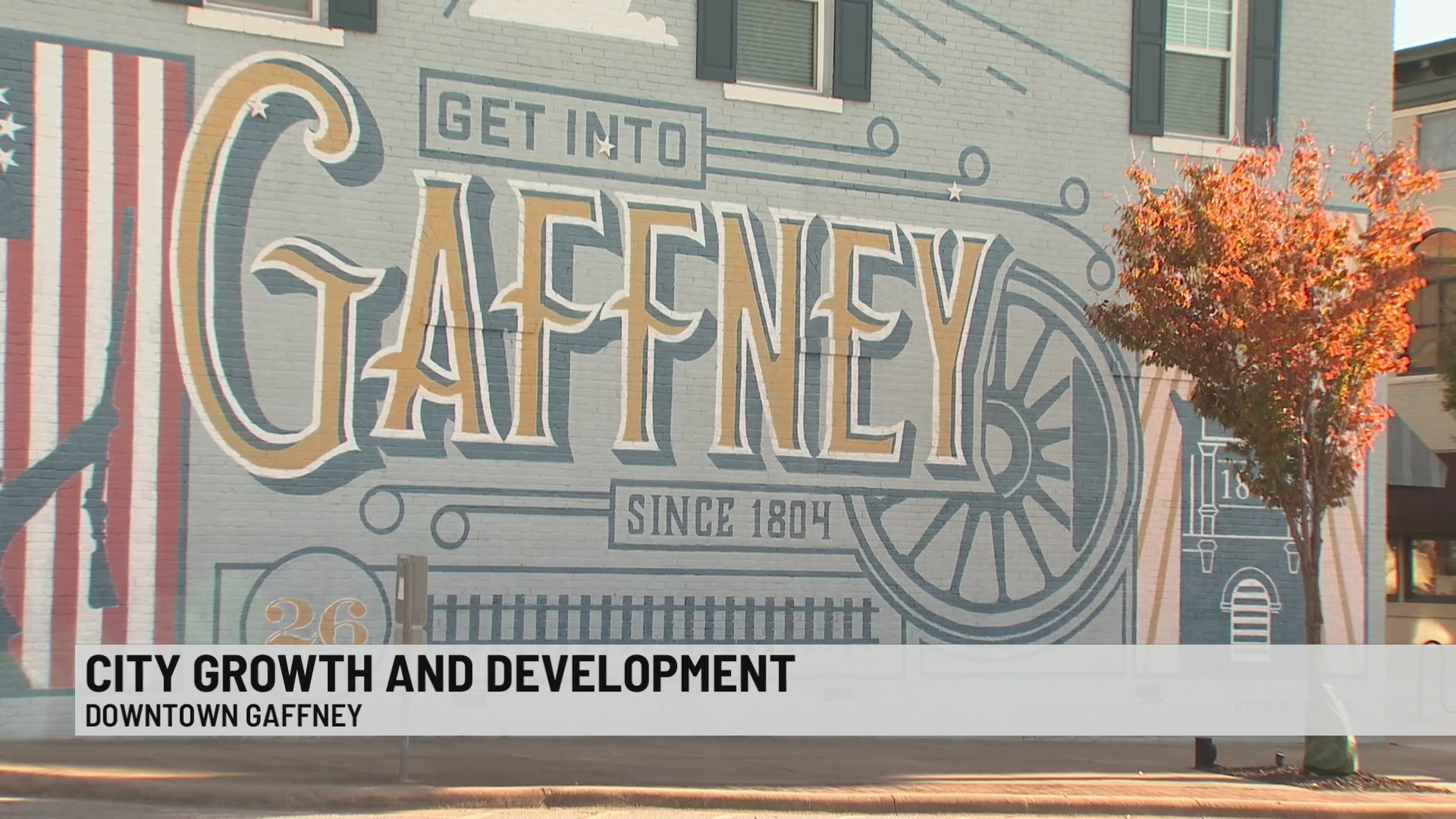 City growth and development in downtown Gaffney – WSPA 7NEWS