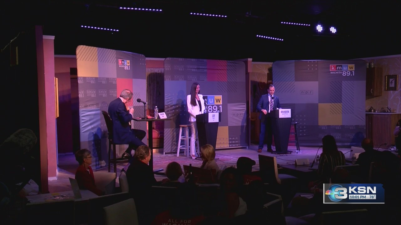 Brandon Whipple and Lilly Wu take part in mayoral debate – KSN-TV