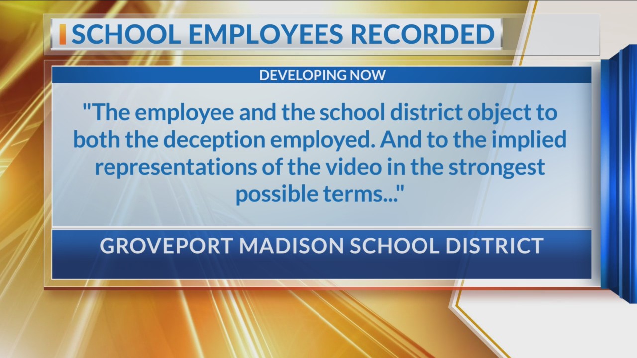 Central Ohio school employees recorded “under false pretenses” while ...