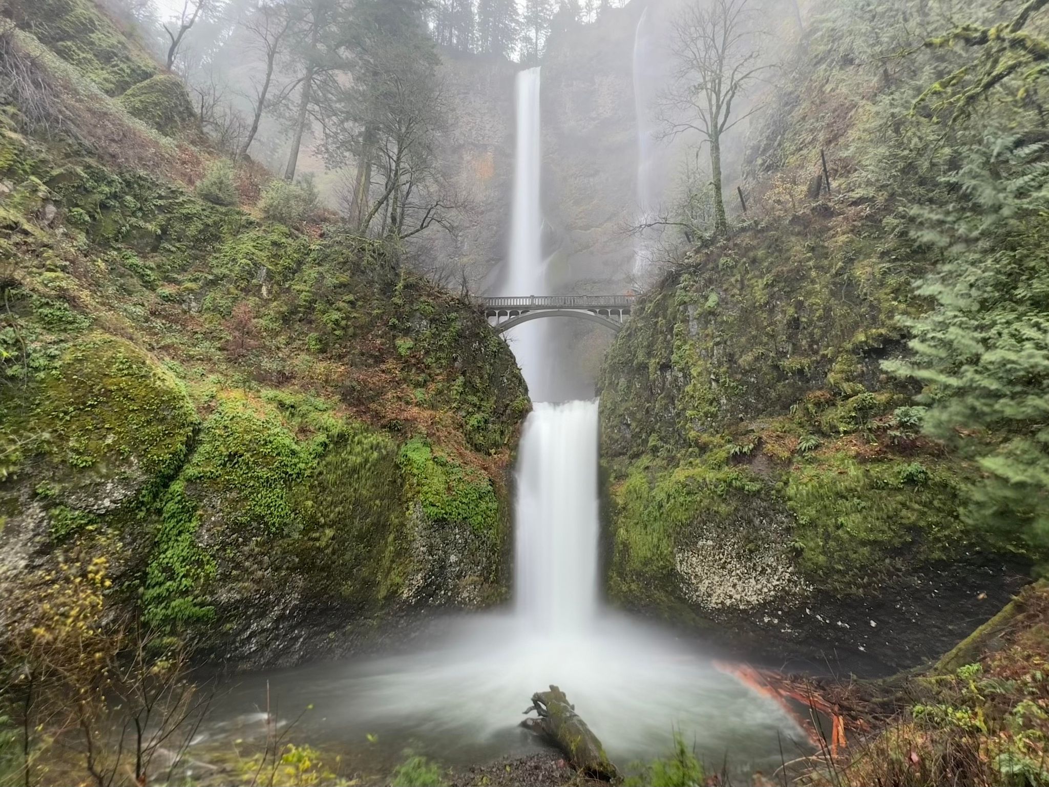 Multnomah Falls seen after flooding rains – KOIN.com