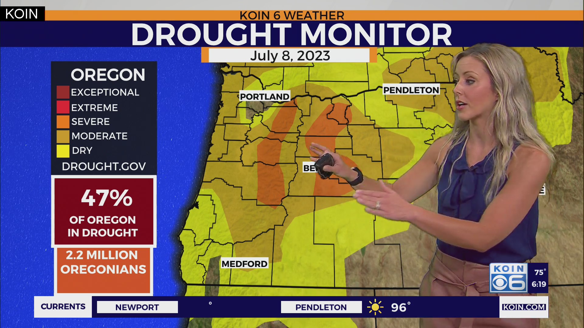 Weather forecast: Warmer temps once again on the way in Portland – KOIN.com