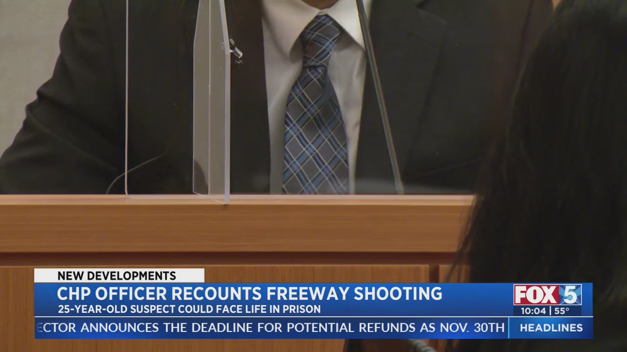 CHP Officer Recounts Freeway Shooting – FOX 5 San Diego & KUSI News