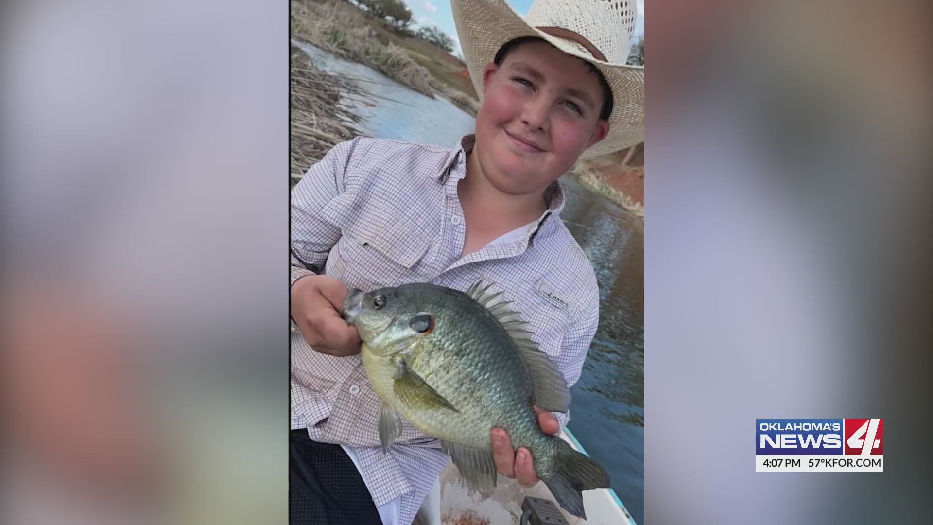 Oklahoma teen sets new Redear sunfish record – KFOR.com Oklahoma City