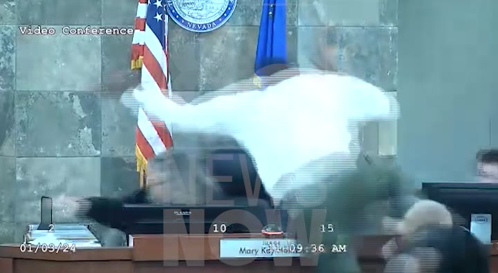 Raw Video Las Vegas Judge Attacked In Court During Sentencing Fox31