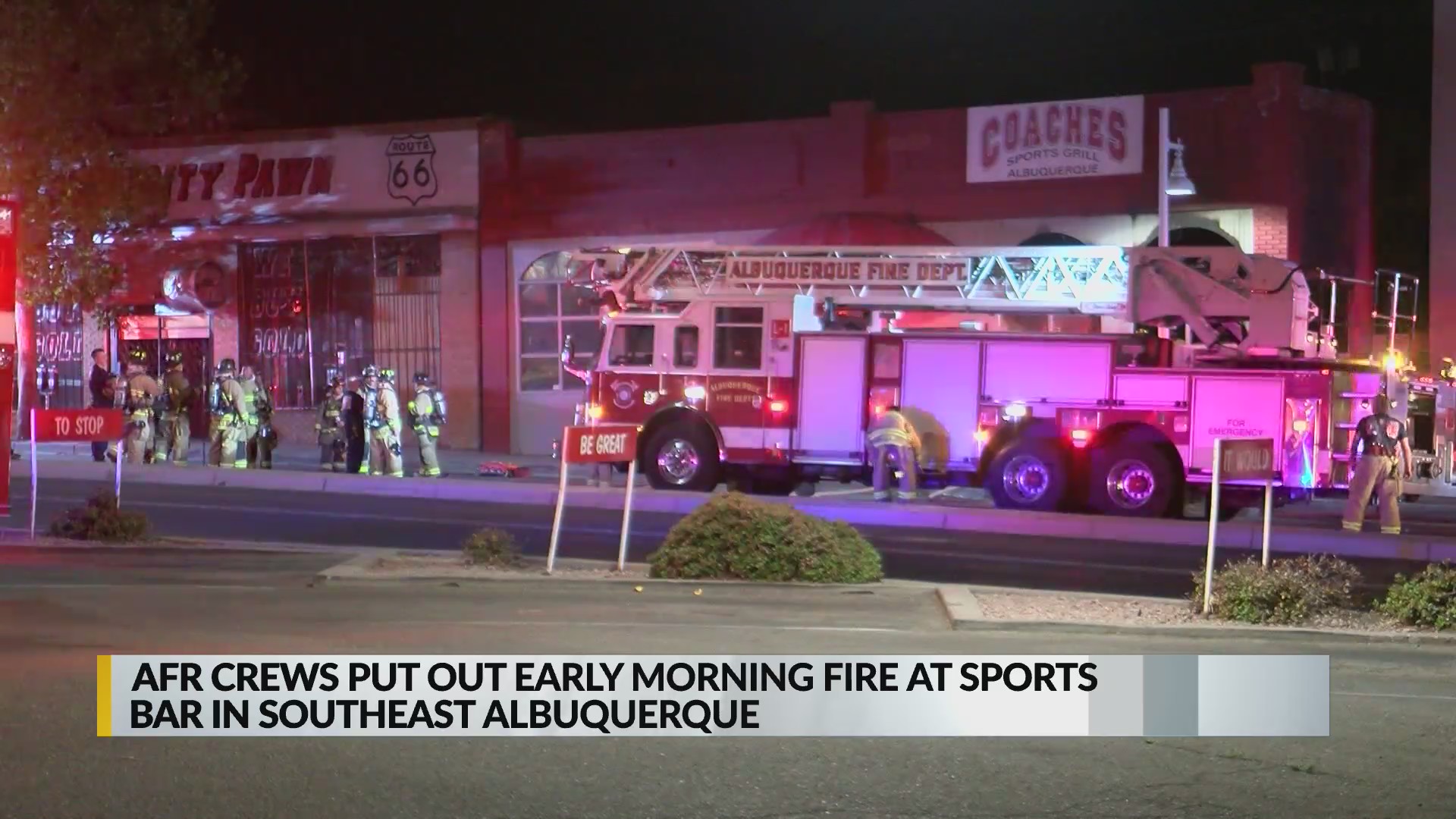 Albuquerque Fire Rescue respond to structure fire along Central Ave ...