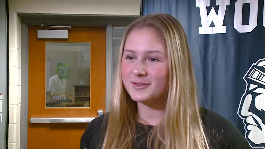 Ellie Benjamin full interview on signing to swim at Quincy University ...