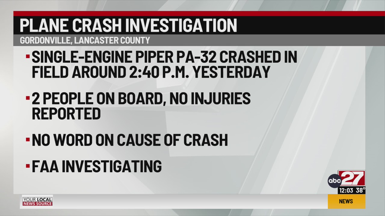 Federal investigators are working to determine why a small plane ...