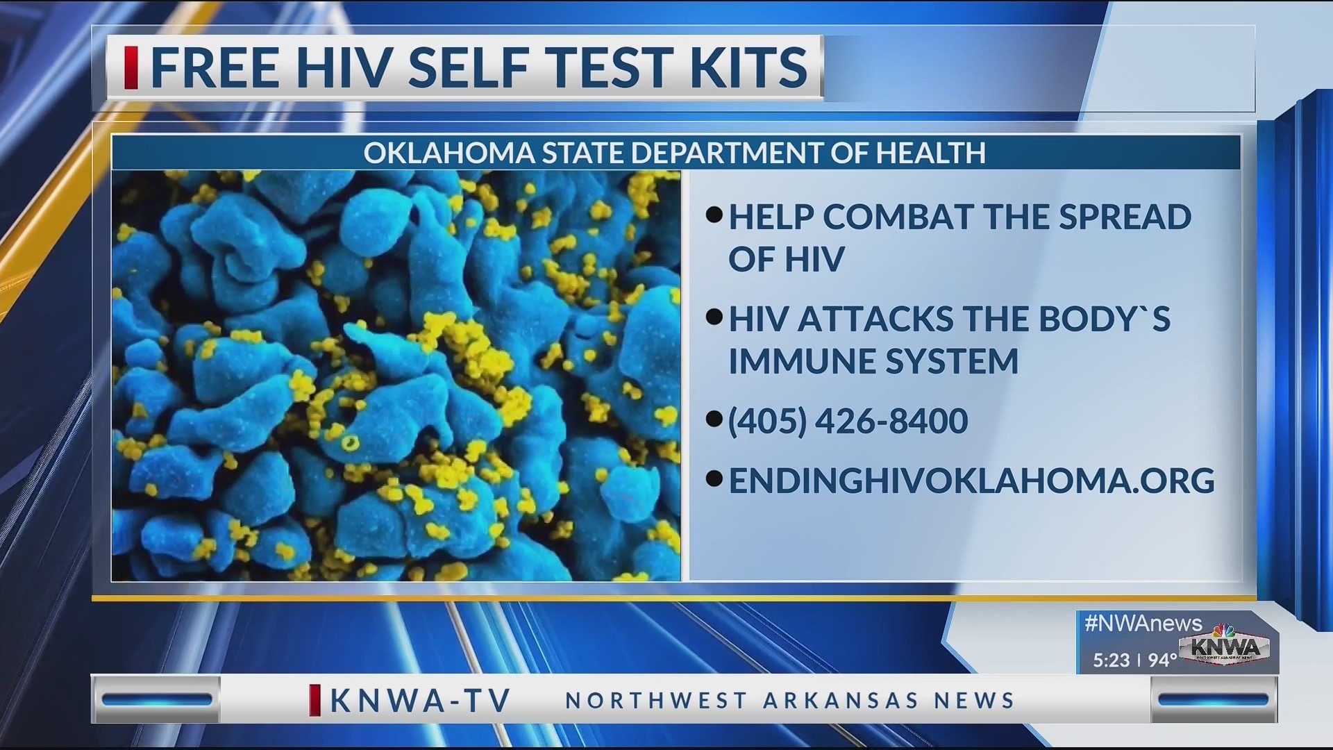 Free HIV self-test kits – KNWA FOX24