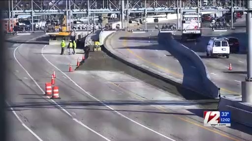 RIDOT working to get bypass lane open on I-195 bridge amid driver ...