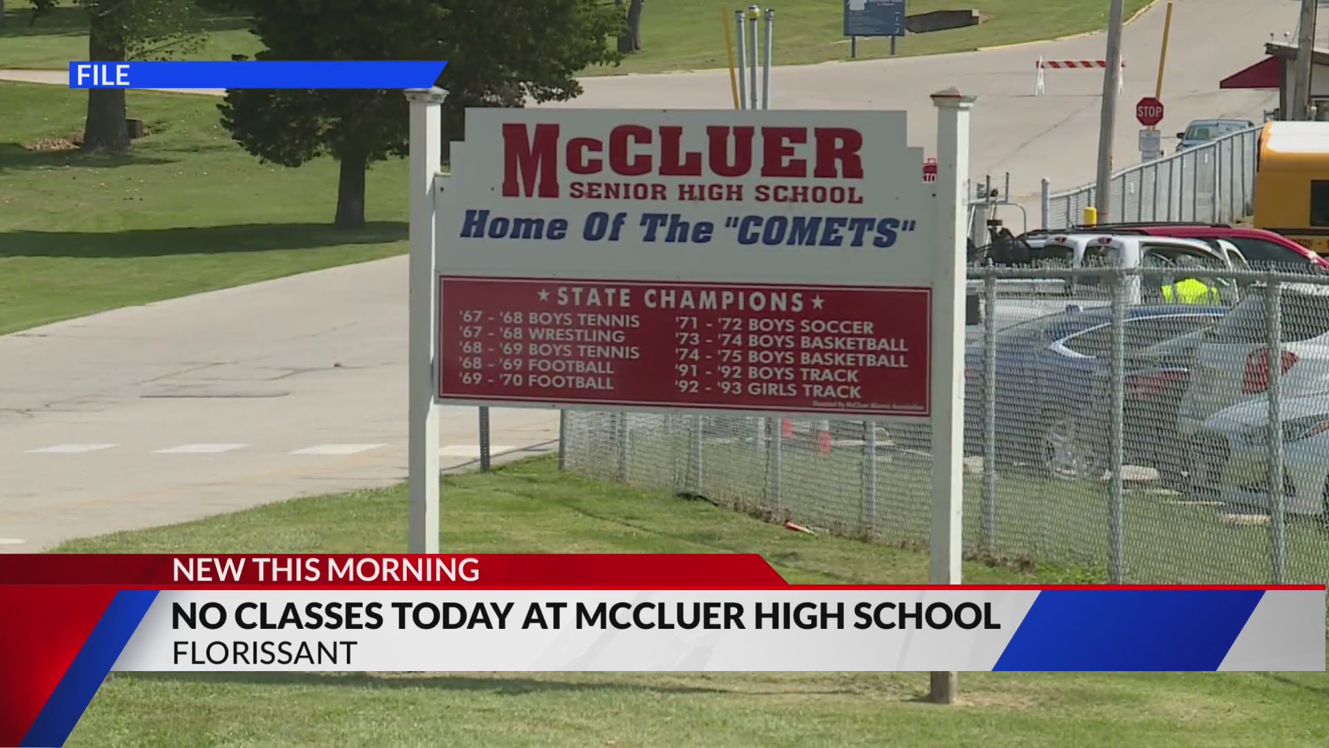 No classes today at McCluer High School – FOX 2