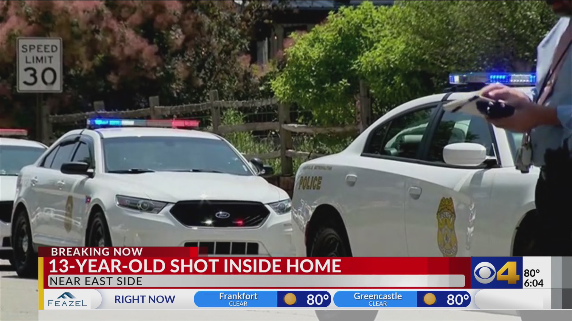 13 year old critically injured in near east side shooting – WTTV CBS4Indy
