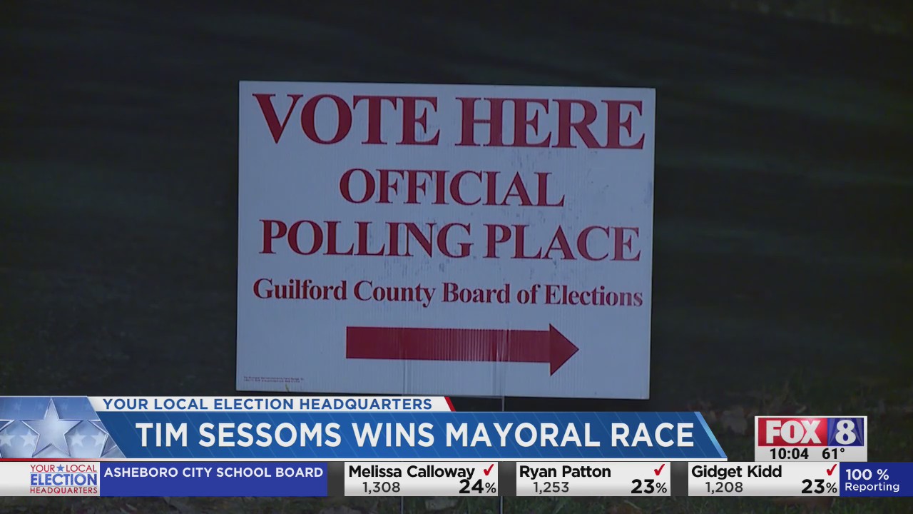 Tim Sessoms wins Summerfield mayoral race – FOX8 WGHP