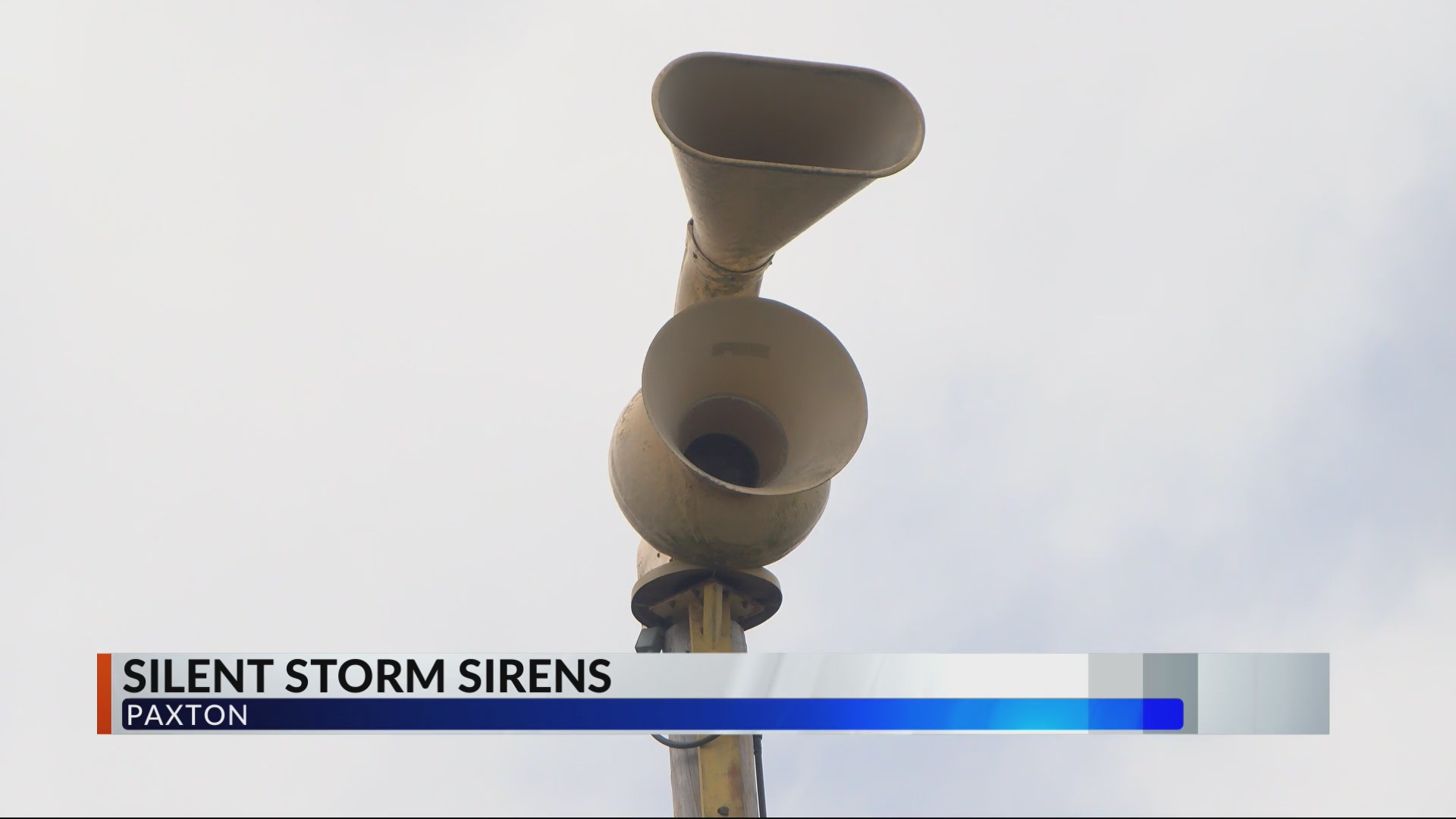 Paxton suggests alternative options for broken storm sirens – WCIA.com