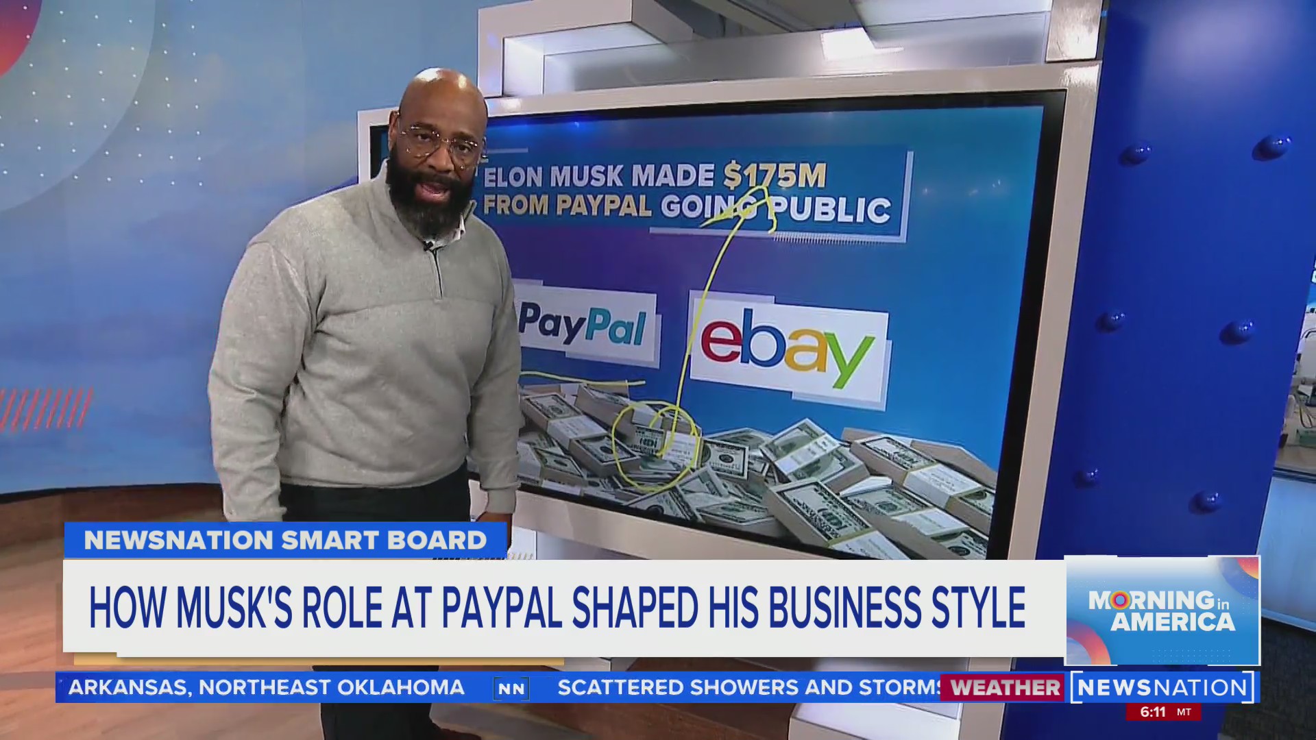 How Elon Musk’s role at PayPal shaped his business style | Morning in ...
