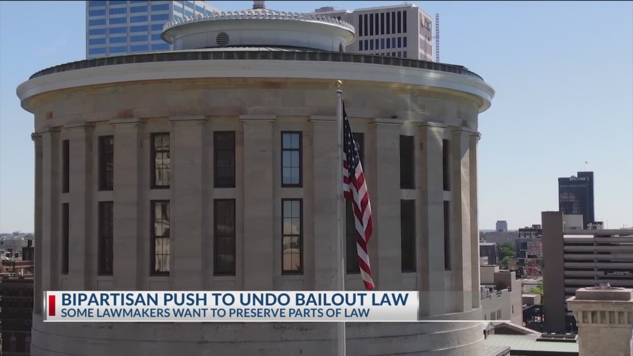 Bipartisan push at Ohio Statehouse to undo bailout law – NBC4 WCMH-TV