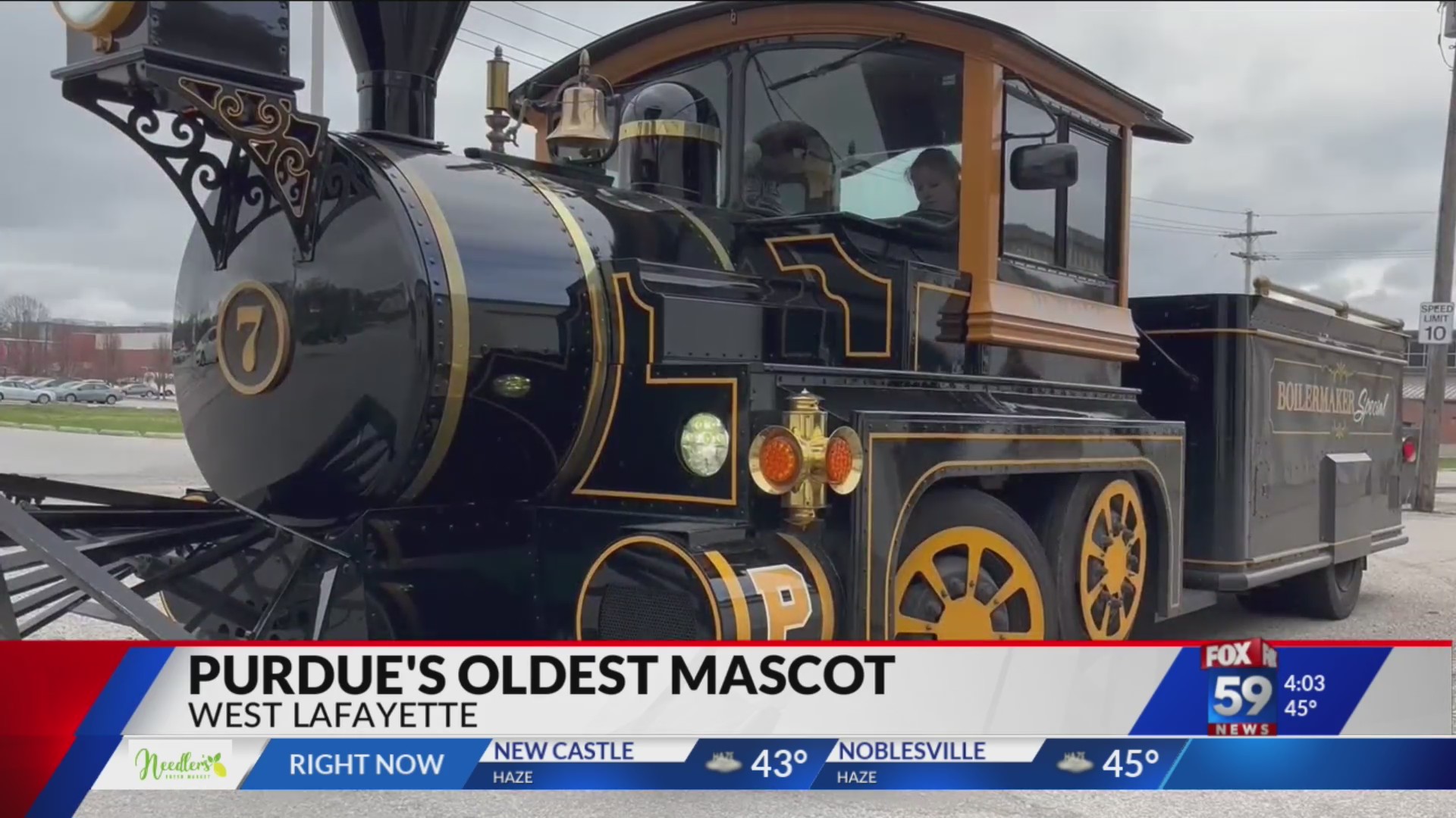 A look inside Purdue’s oldest mascot: The Boilermaker Special – Fox 59
