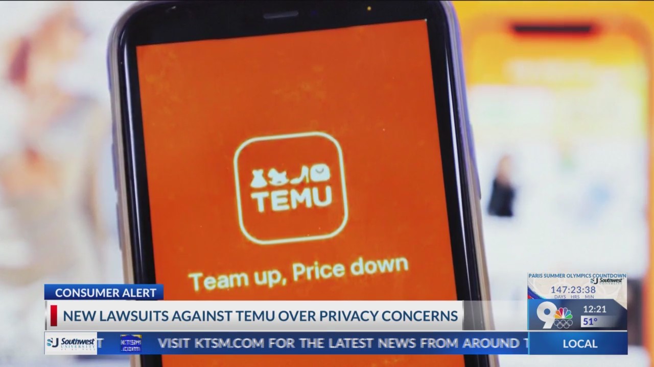 New lawsuit against Temu App over privacy concerns – KTSM 9 News