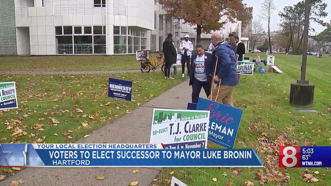 Hartford residents to elect successor to Mayor Bronin – WTNH.com