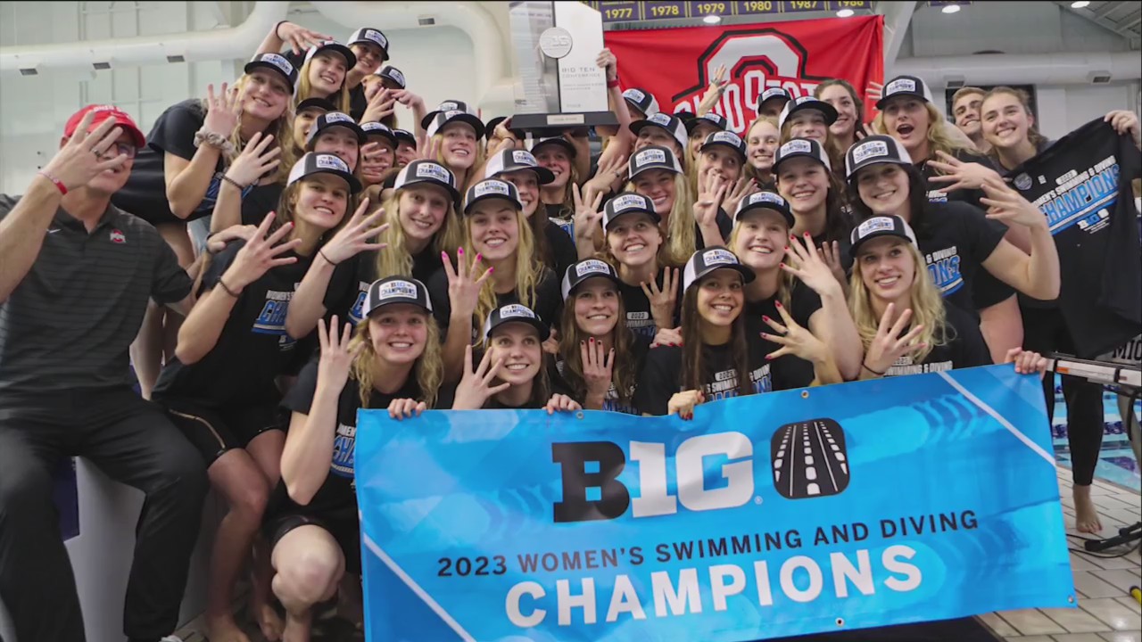OSU women’s swim, diving team snags 4th Big 10 title – NBC4 WCMH-TV