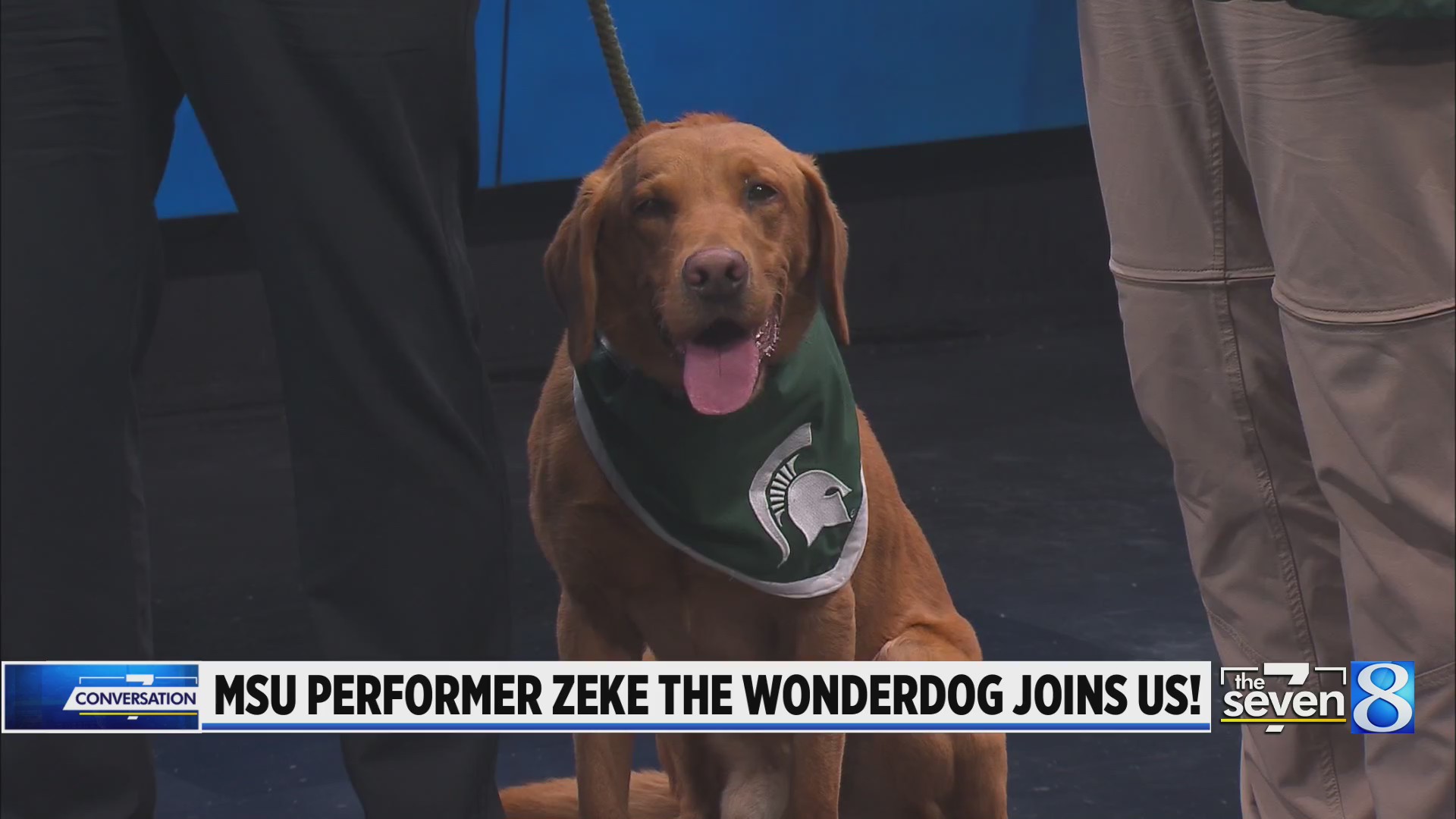 Spartans pull together to extend Zeke the Wonderdog’s goodwill – WOODTV.com