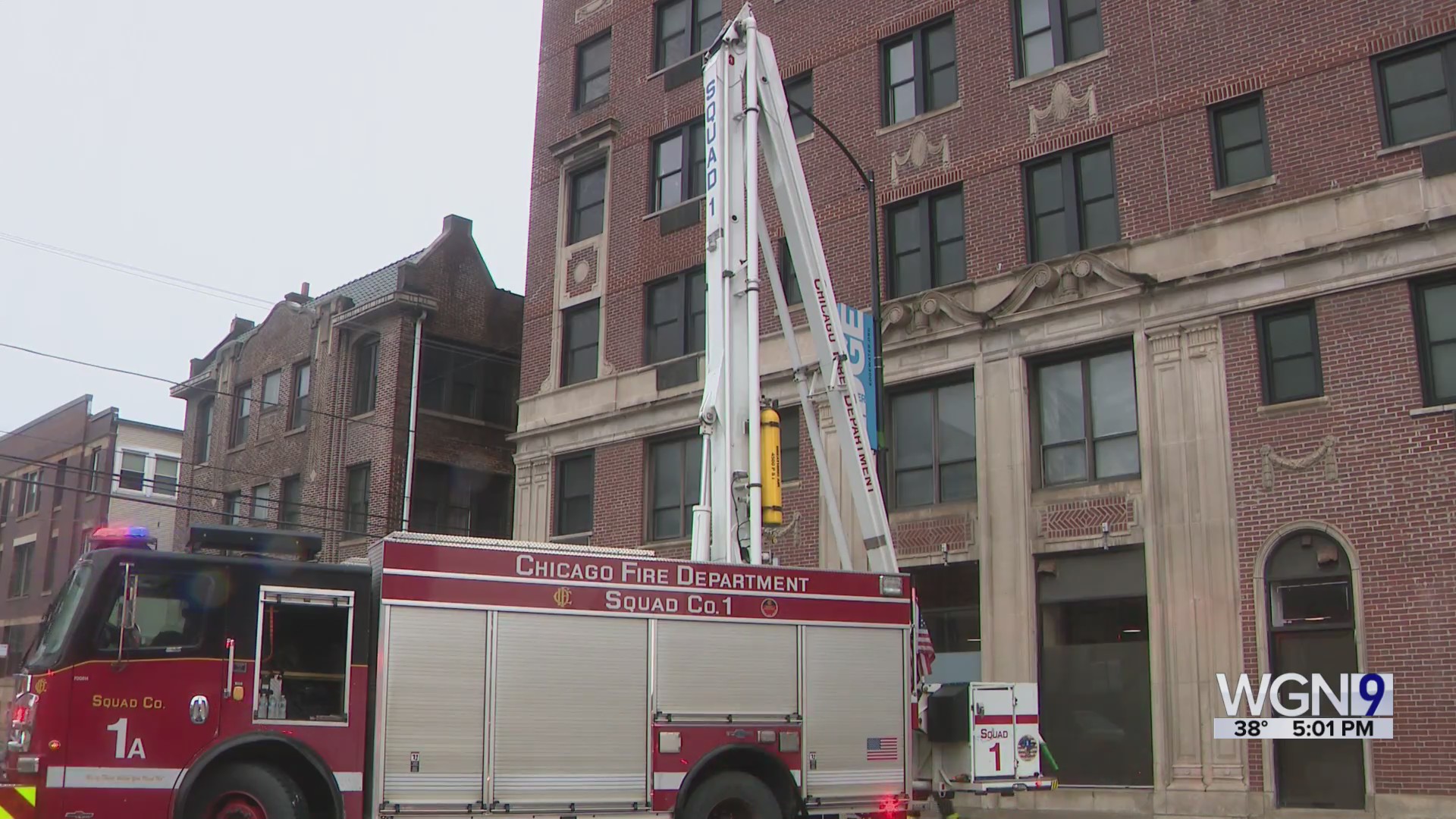 ‘Pretty terrifying’: 2 hospitalized after rescue from burning high-rise ...