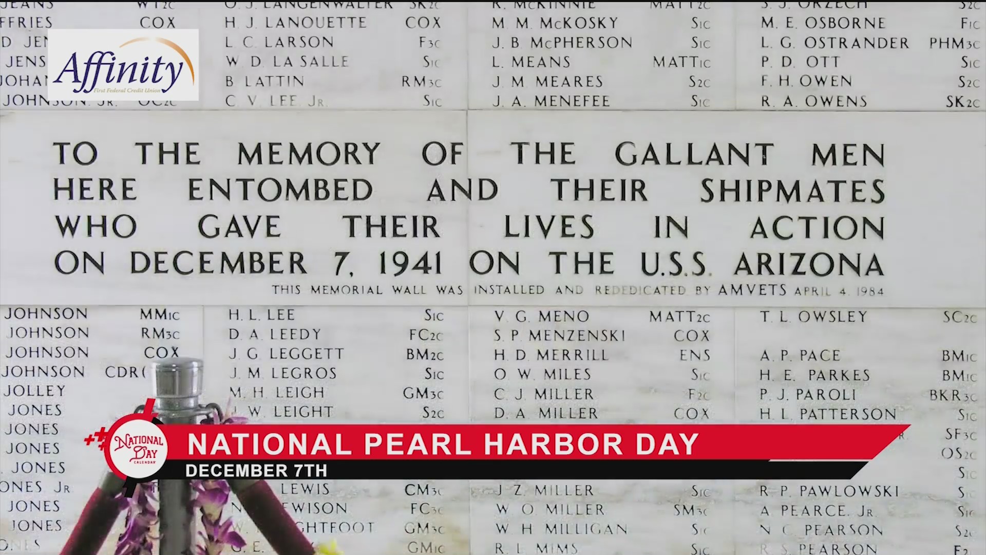 National Day Calendar: National Pearl Harbor Day – KX NEWS