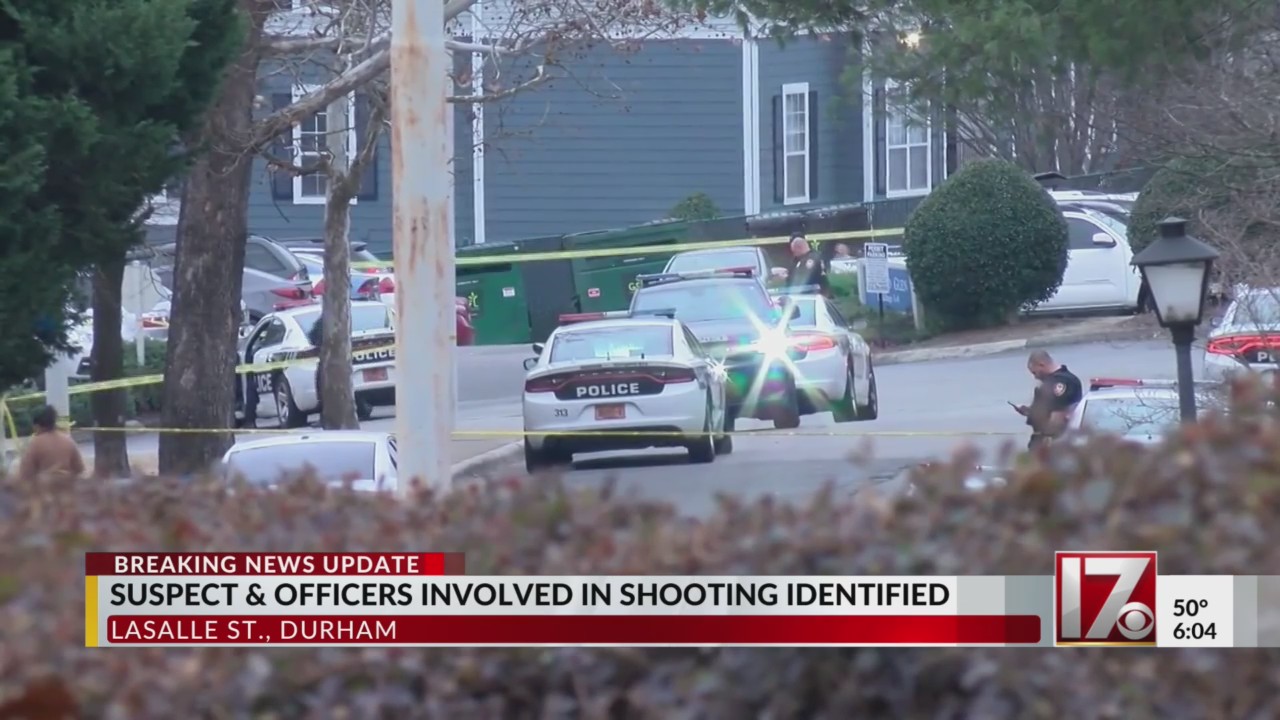 Man arrested in Durham officer-involved shooting; police identified ...